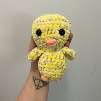 PATTERN: Plush Chirp the Chick Pattern Amigurumi Chunky Chick Pattern ...