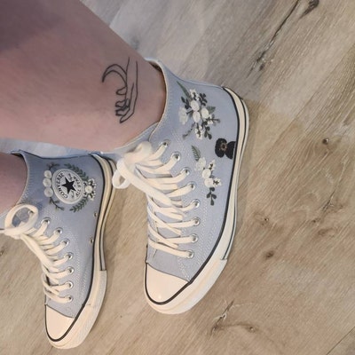 Embroidered Converse/ Converse Custom Constellation Embroidery ...