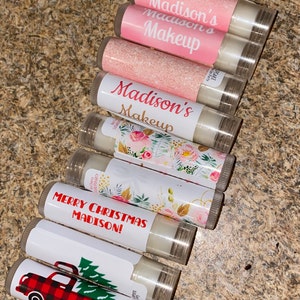Sparkle and Glitter Bachelorette Chapstick Party Favors Lip Balm ...