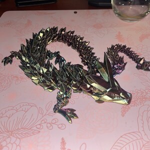 Crystal Dragon Cinderwing3d, STL File for 3D Printing,, STL Print Files ...