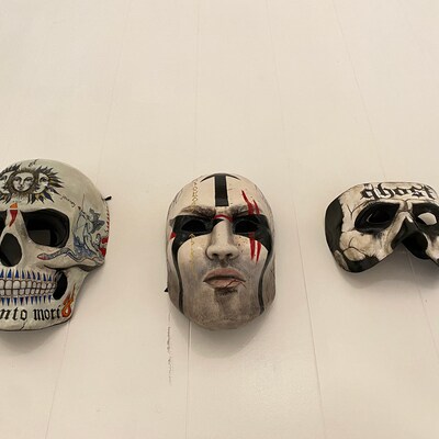 MADE TO ORDER . Viking Mask. Viking Man. Rune Mask. Carnival Mask. - Etsy