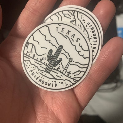 Texas Sticker Texas Decal Multiple Sizes Bumper Sticker Water Bottle ...