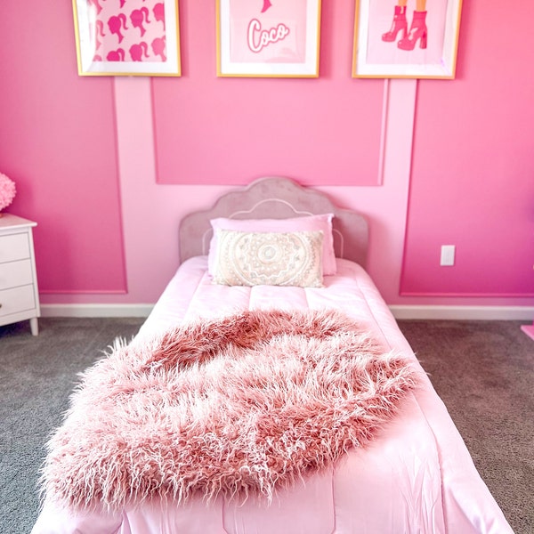 Barb Personalised Name Print Poster Set Barb Girls Bedroom Decor Barb ...
