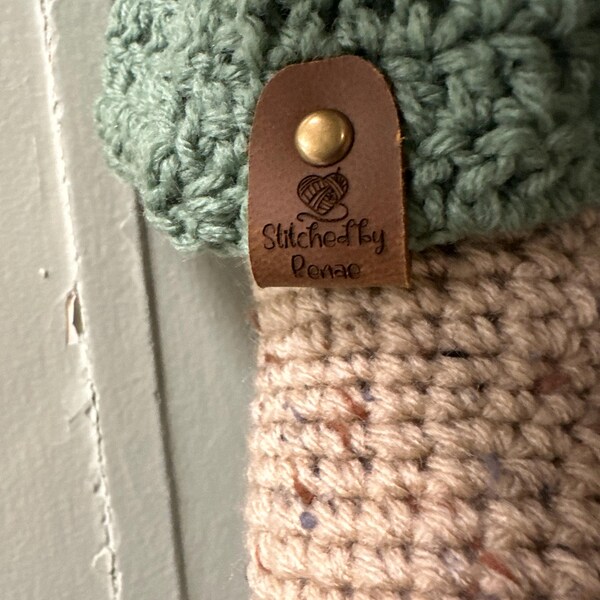Personalized Label for Knitting,handmade Label With Logo,custom Leather ...