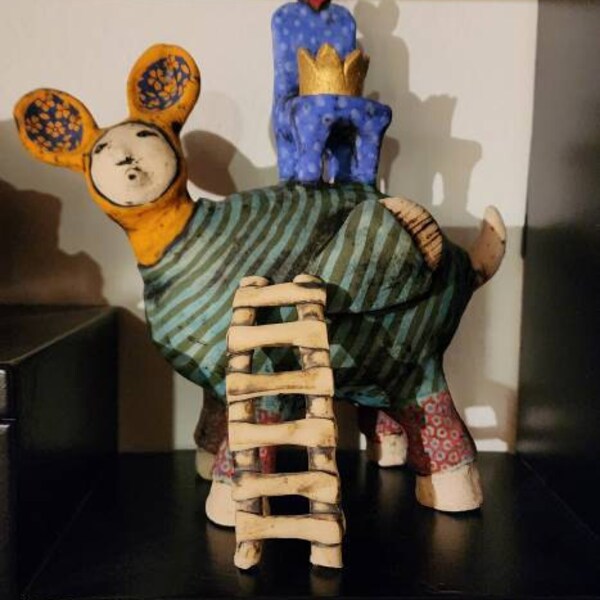 Funny Faces Wall Art, Ceramic Wall Art, Colorful Ceramic Wall Deco ...