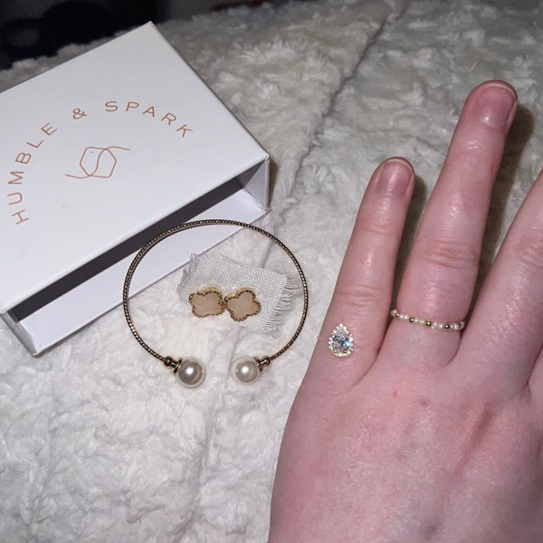 Sterling Silver Floating Ring | Invisible Ring | Unique Rings | Pear ...