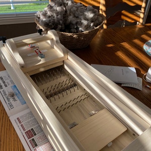 Adjustable Box Wool Picker bam Fiber Works Original - Etsy