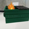 Flickering LED Dumpster Fire - Etsy