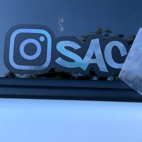 Facebook Decals for Cars | Lettering Stickers | Snapchat | Custom ...