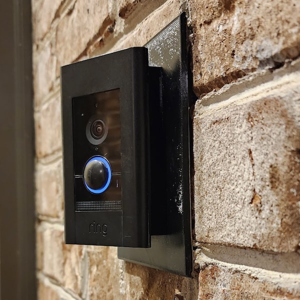 No Drill Clip on Vinyl Siding Mount for Ring Generation 2 Doorbell ...