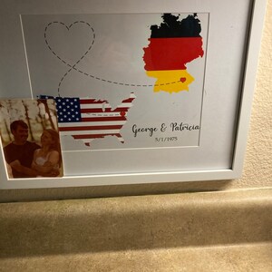 Exchange Student Map Port Washington New York USA - Etsy