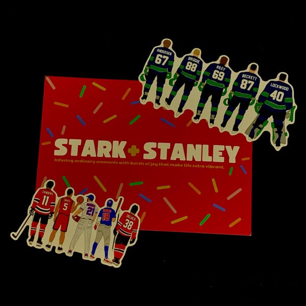 Vancouver Vipers Team Sticker - "playing for Keeps" Series by Becka ...