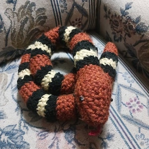 Crochet Pattern Snake and Cobra SET 2 in 1 PDF Tutorial Amigurumi Snake ...