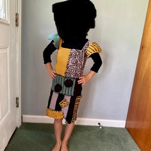 The Sally Dress PDF Crochet Pattern // Crochet Dress // Halloween Craft ...