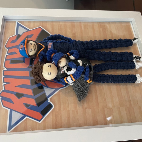 Personalized Macrame Doll, Jiu Jitsu Macrame Doll, Gift for Him, Male ...