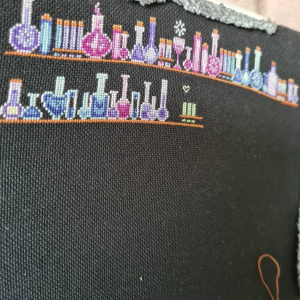 Magic Potions Temperature SAL , Fantasy Stitch Along Cross Stitch ...