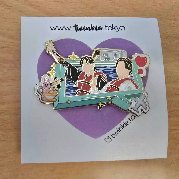 BTS OT7 Mic Drop Enamel Pin Pearl Hard Enamel PROOF Love Yourself - Etsy