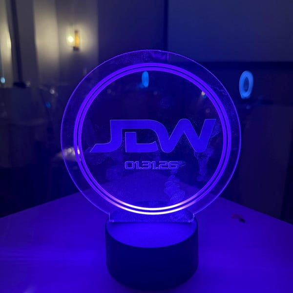 Custom Made 16 Colors LED Table Party Centerpiece Table Number Wedding ...