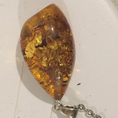 Green Amber Ring Adjustable Gold Ring Handmade Gemstone - Etsy