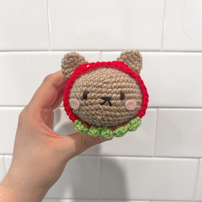 Blob Cat Amigurumi Pattern Cute Kirby Inspired Plush Chonky - Etsy