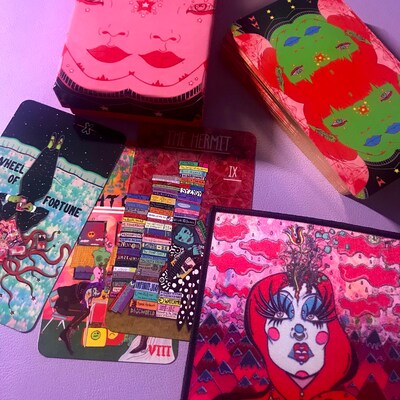 Mars Power Tarot Deck - Etsy