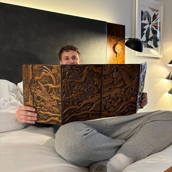 DND Decor - 7 Piece Wooden Dice Outline Wall Decoration - Dungeons and ...