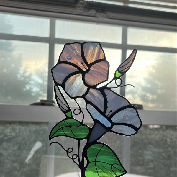 Spider Web Suncatcher, Gothic Home Decor, Spiderweb Corner Stained ...