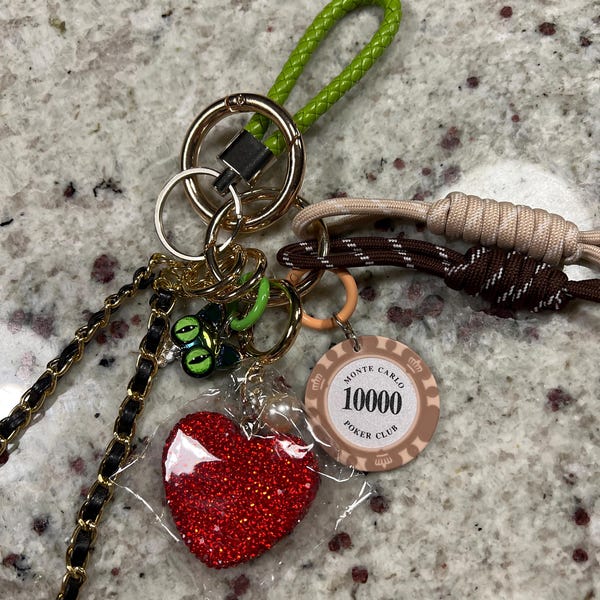 Trending 2024 Rope Bag Charms,stylish Bag Charm,y2k Rope Purese Charm ...