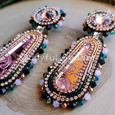 Beading Supplies Beading Pattern Native Beading Cabs for - Etsy