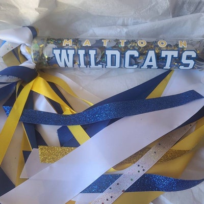 Custom Glitter/confetti-filled Spirit Stick Football Games, Cheer ...