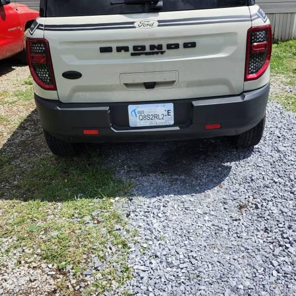 NEW Overlay Red Black AT4 HD Overlay Emblem Sierra Fit 2019-2025 GMC ...