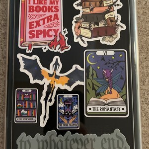 Spooky Book Club Sticker Bookish Sticker Book Lover Gift Bookish Merch ...