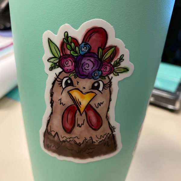 Chicken Sticker | Laptop Sticker | Sticker Collector | Chicken Lover ...