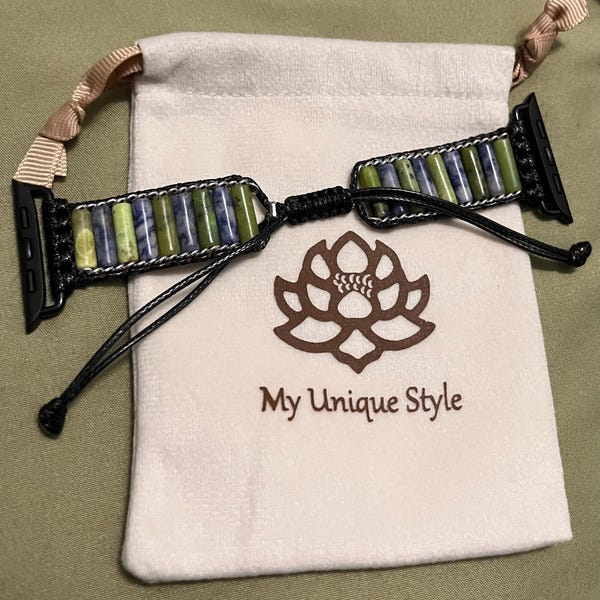 Custom Gold Watch Band for Apple Watch Women - Adjustable, Personalized ...