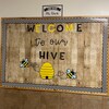 Bee Themed Bulletin Board Letters Welcome to Our Hive Classroom Décor ...