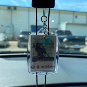 Custom Personalized Polaroid Photo Spotify Photo Keychain With - Etsy