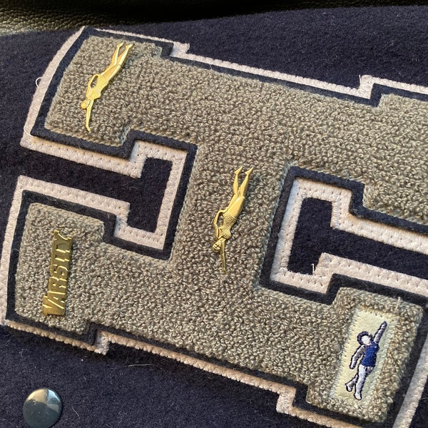 Varsity Lapel Pins for Letterman - Etsy