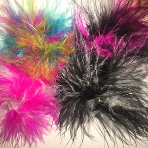Marabou Feather Puffs, Marabou Puffs, Feather Puffs, Marabou Feathers ...