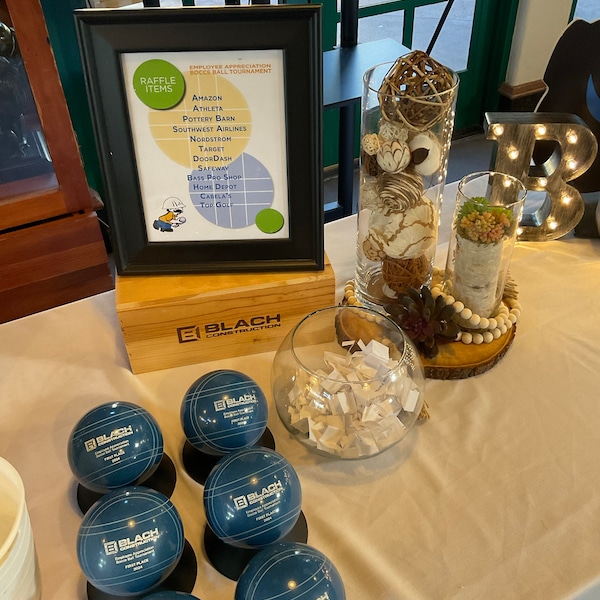 Personalized Bocce Ball Set - 110mm EPCO Tournament Balls - Etsy