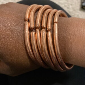 Thick XL Heavy Copper Bangle Pure Thick Copper Bracelet Copper Cuff ...