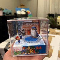 Diddy Kong Racing DIY Papercraft Cube Diorama Template N64 DKR - Etsy ...