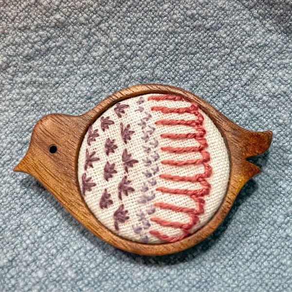 MADE-TO-ORDER - Bird - Wooden Bezel Setting - Handmade by Artbase ...