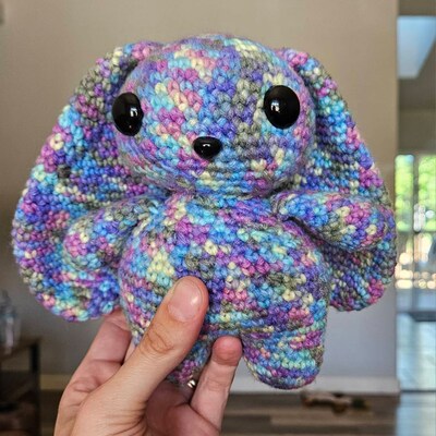 DIGITAL PATTERN: Chonky Bunny Crochet Plushie - Etsy