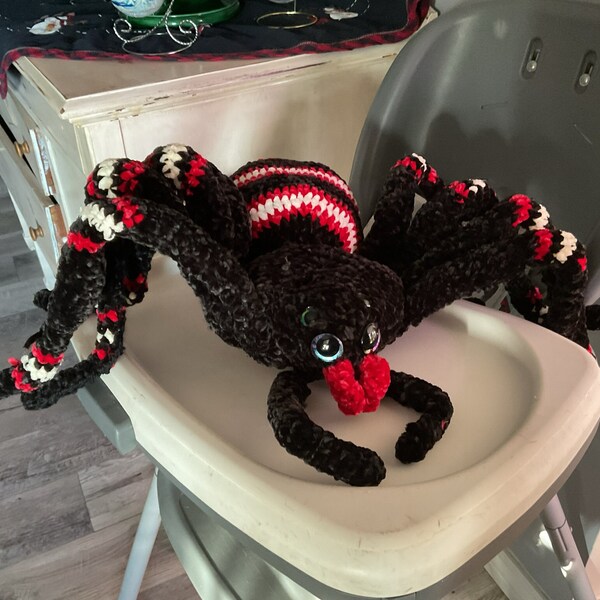 Crochet Pattern. Amigurumi Tarantulas. Colored Spiders. DIY Crochet ...