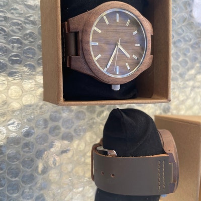 Personalized Wooden Watch, Personalized Watch, Engraved Watch, Engraved ...