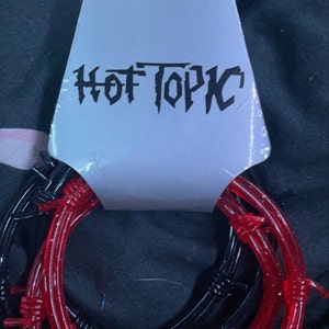 VTG Y2K Hot Topic Jelly Barbwire Novelty Bracelets Mall Goth Jewelry - Etsy