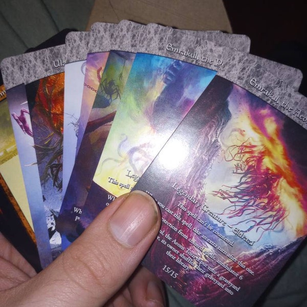Full Art Modern Artifacts - 10 Card Bundle (custom Cards Alternate Art ...