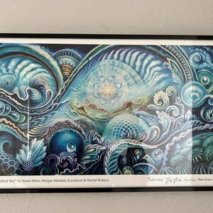 Melty Lisa 12x16 Inch Art Print by Morgan Mandala, Randal Roberts, and ...