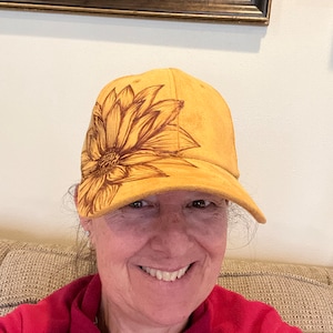 Feather Wide Brim Hat, Folded Crown Hat, Hand Burned Hat With What Band ...