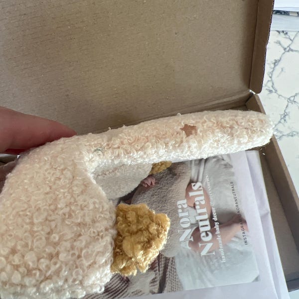 Handmade Goose Teddy, Goose Toy, Boucle Goose, Boucle Toy, Newborn ...